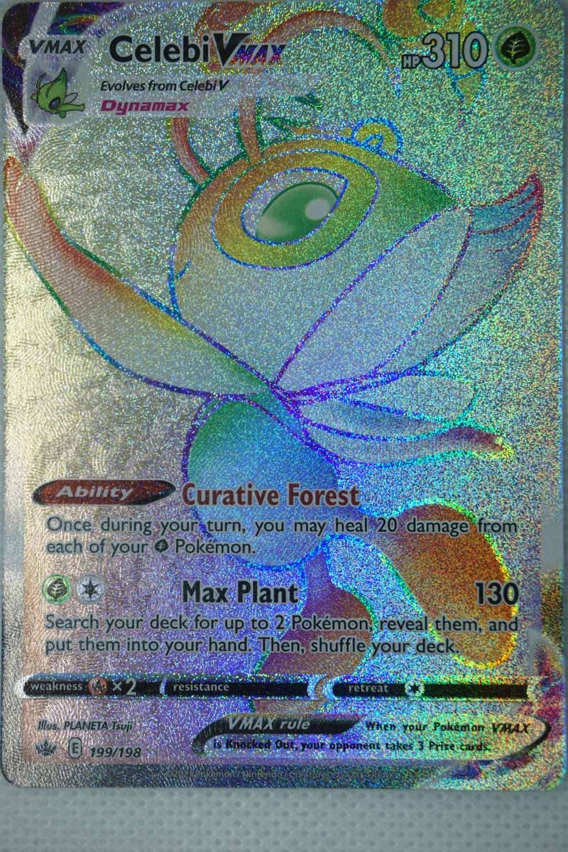 Celebi VMAX 199/198 Hyper Rare - Pocket Monster