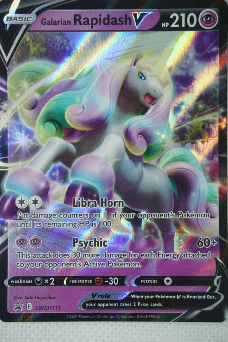 Galarian Rapidash V SWSH111 Stor - Pocket Monster