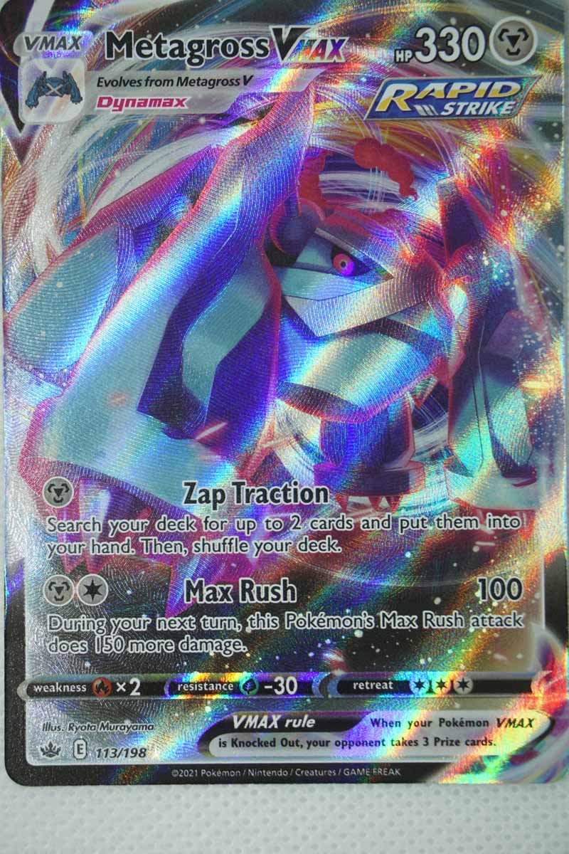 Metagross VMAX 113/198 - Pocket Monster