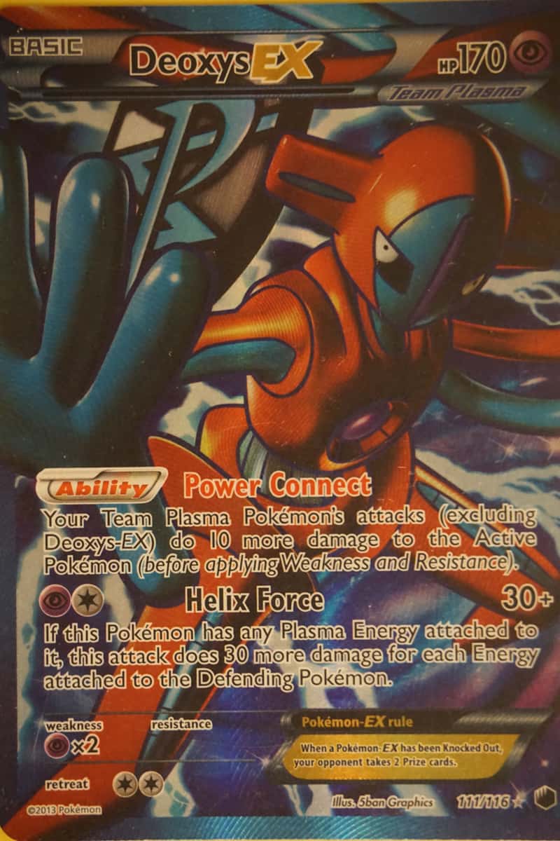Deoxys EX 111/116 Full Art - Pocket Monster