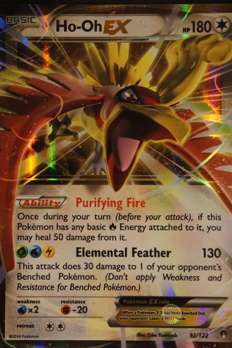 Ho-Oh EX 92/122 - Pocket Monster