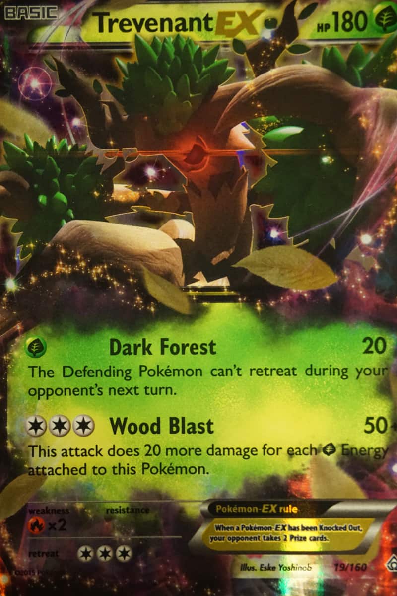 Trevenant EX 19/160 - Pocket Monster