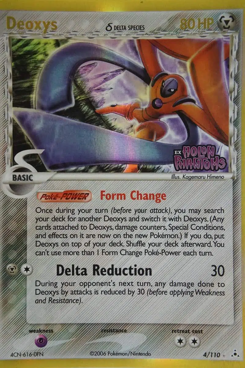 Deoxys (Delta Species) 4/110 Holo Rare - Pocket Monster