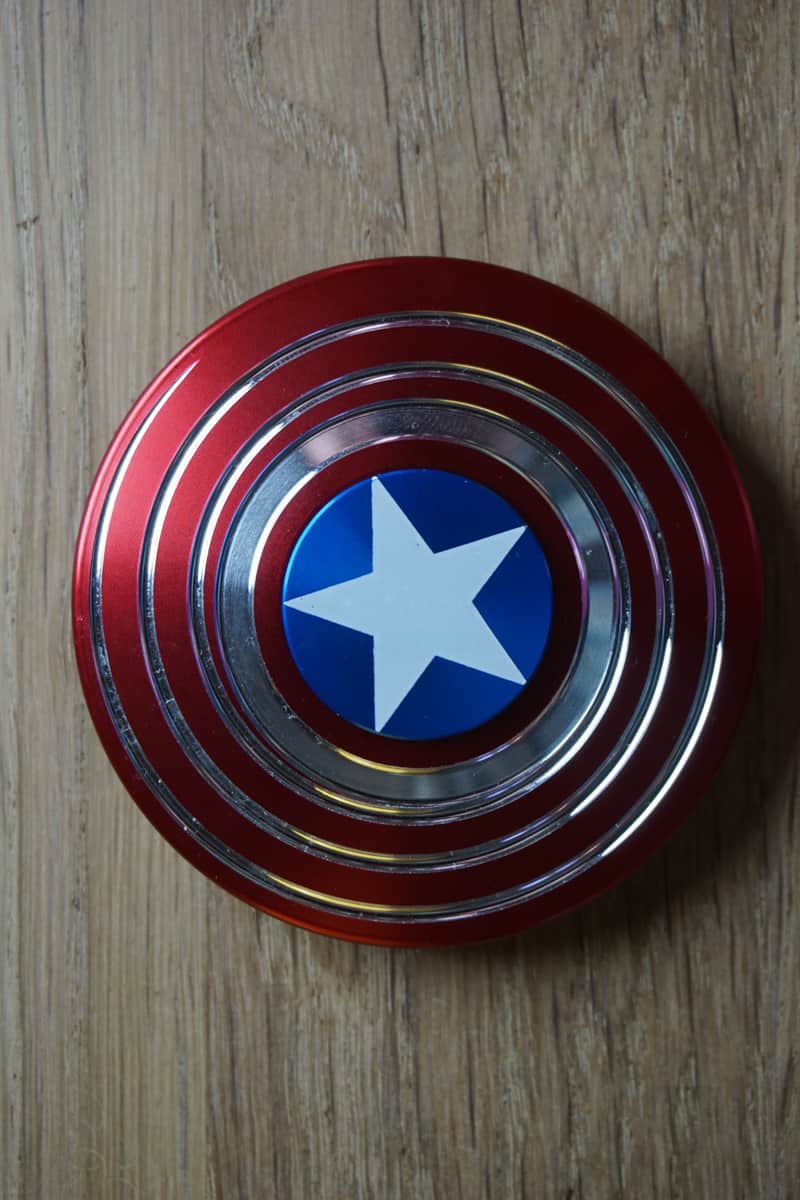 Fidget spinner Captain America - Pocket Monster