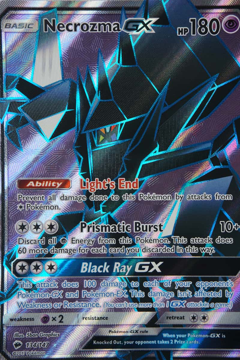 Necrozma GX 134/147 Full Art - Pocket Monster