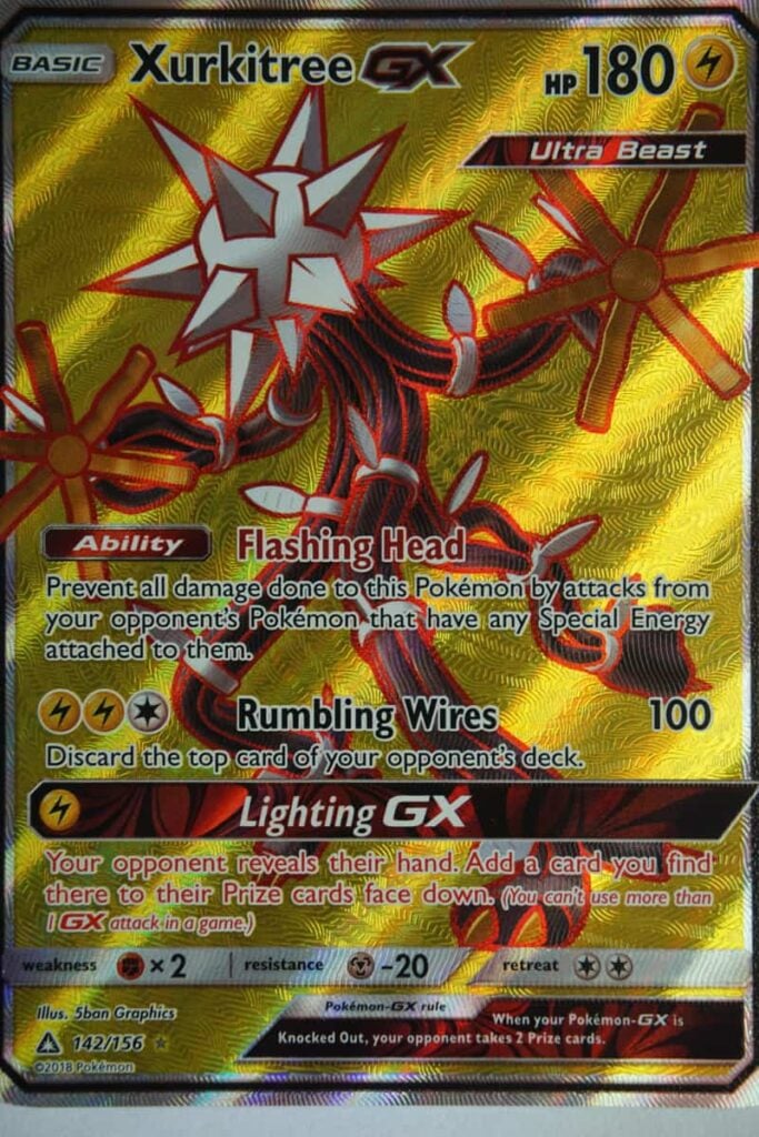 Xurkitree GX 142/156 Full Art - Pocket Monster