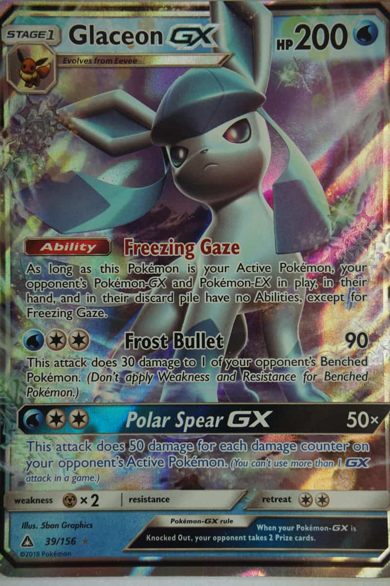 Glaceon GX 39/156 - Pocket Monster