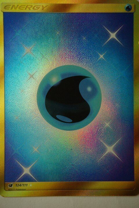 Water Energy 124/111 Secret Rare - Pocket Monster