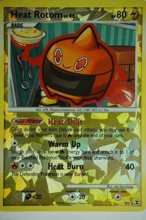 Heat Rotom RT3 Ultra Rare - Pocket Monster