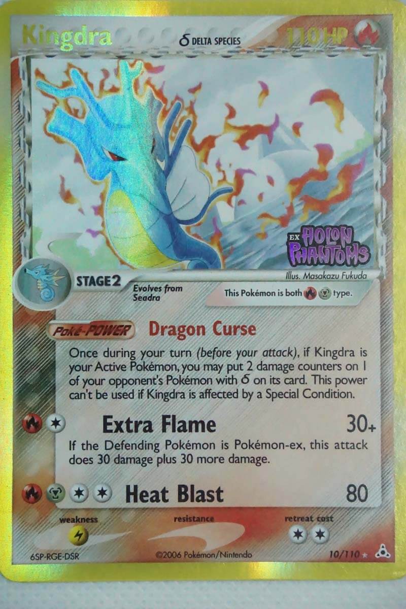 Kingdra (Delta Species) 10/110 Reverse Holo - Pocket Monster