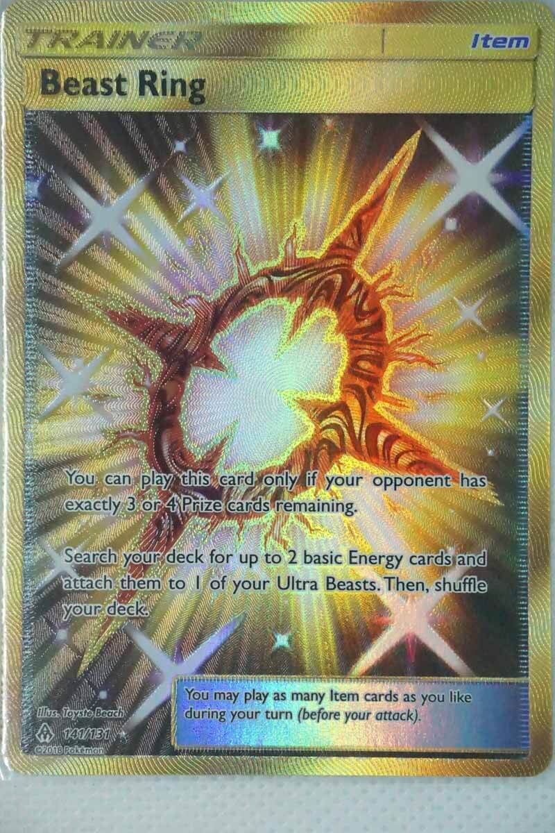 Beast Ring 141/131 Secret Rare - Pocket Monster