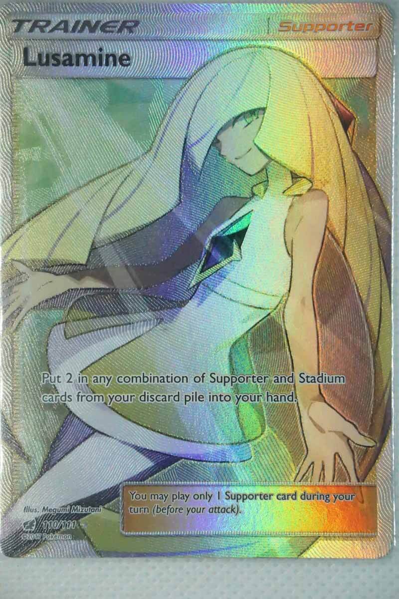 Lusamine 110/111 Full Art - Pocket Monster