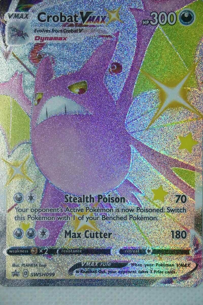Crobat VMAX SWSH099 Shiny Promo - Pocket Monster