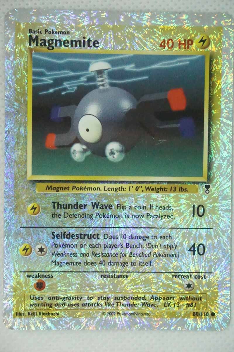 Magnemite 80/110 Special Holo Edition - Pocket Monster
