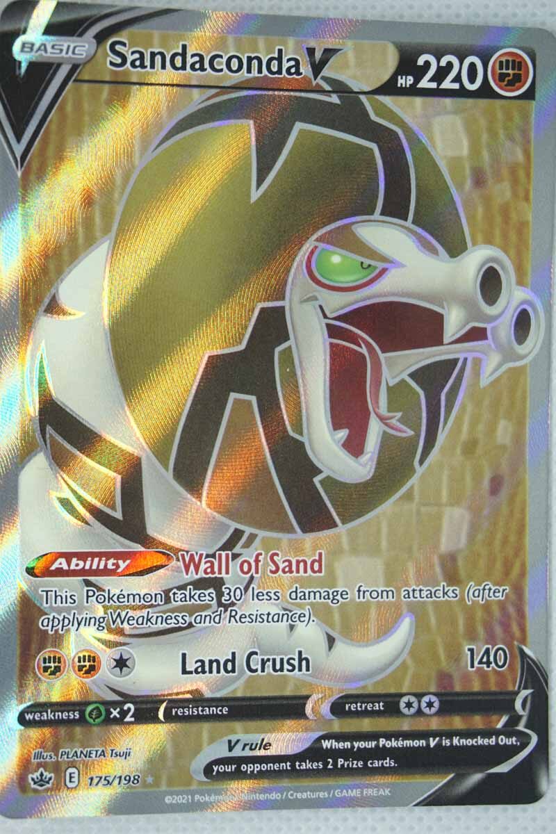 Sandaconda V 175/198 Full Art - Pocket Monster