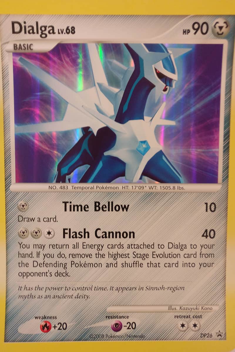 Dialga DP26 stor - Pocket Monster