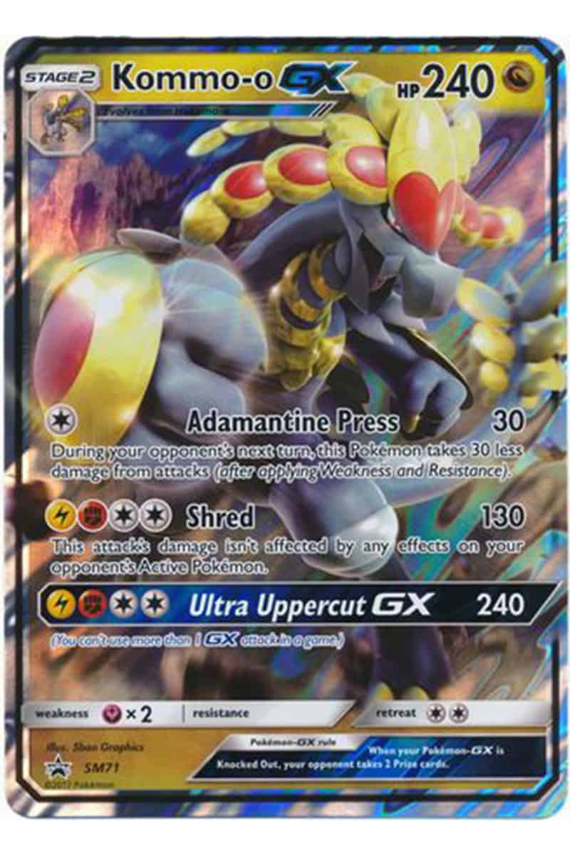 Kommo-o GX SM71 i stor - Pocket Monster