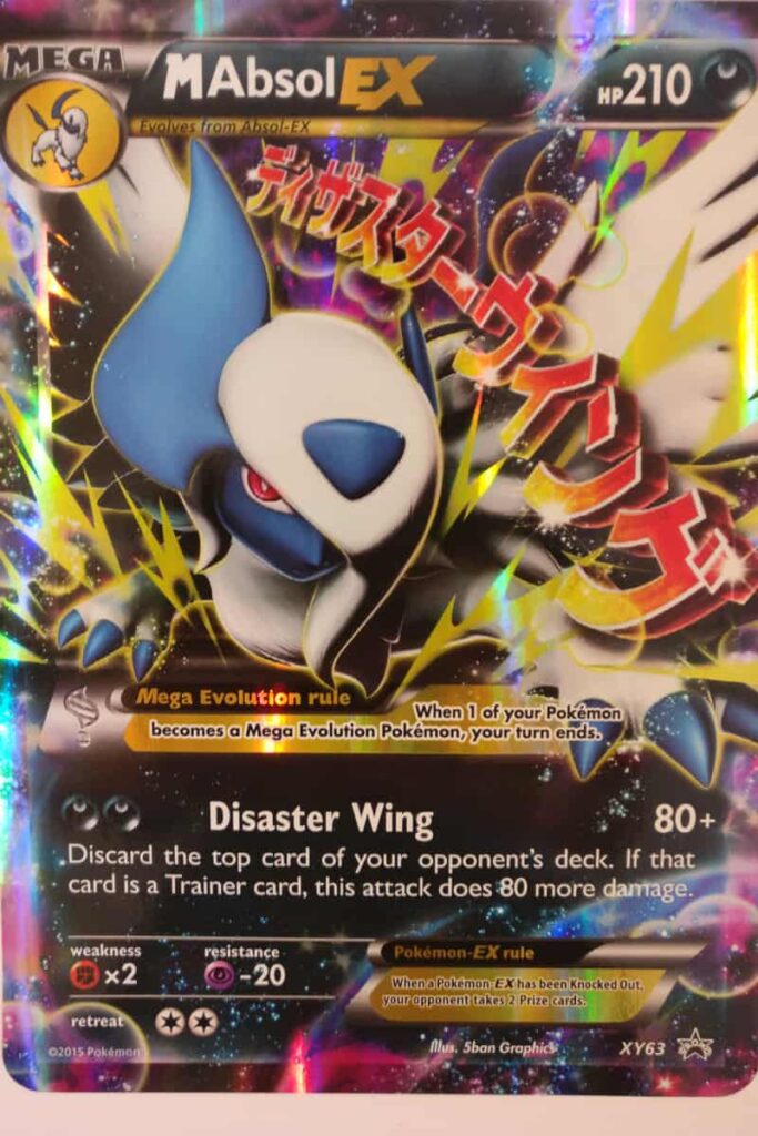 M Absol EX XY63 stor - Pocket Monster