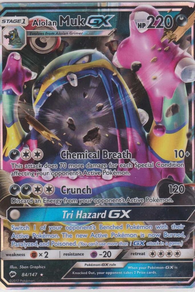 Alolan Muk GX 84/147 - Pocket Monster