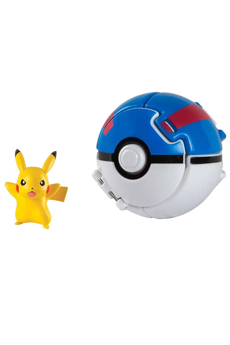 Pikachu og Great Ball - Pocket Monster