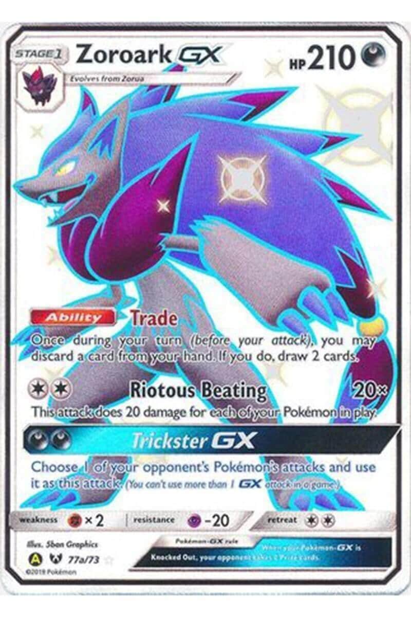 Hidden Fates Great ball Collection med Shiny Zoroark GX kort