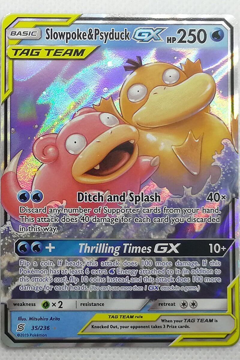 Slowpoke & Psyduck GX 35/236 - Pocket Monster