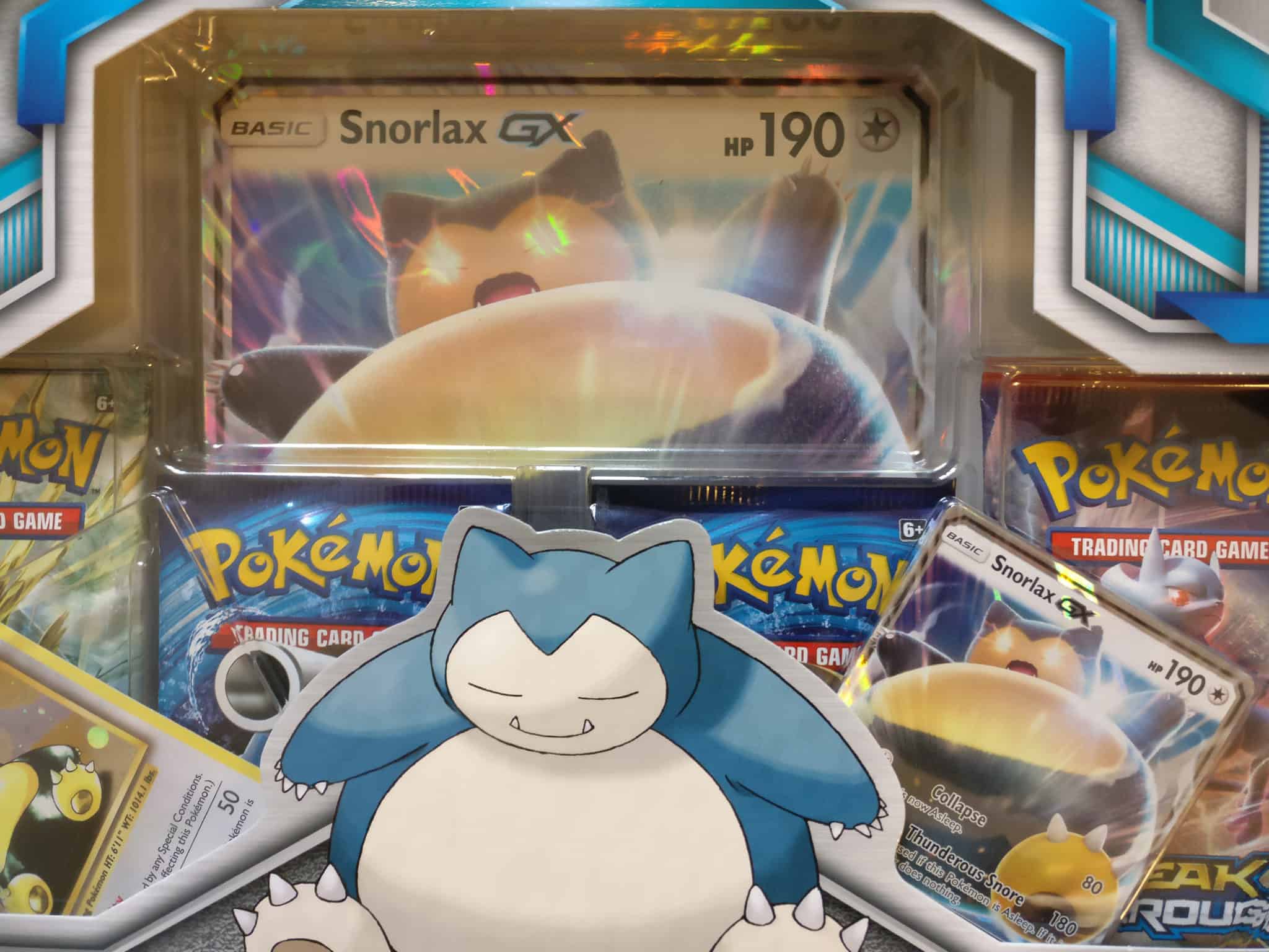 Snorlax GX box - den første og eneste måde at få Snorlax som GX!