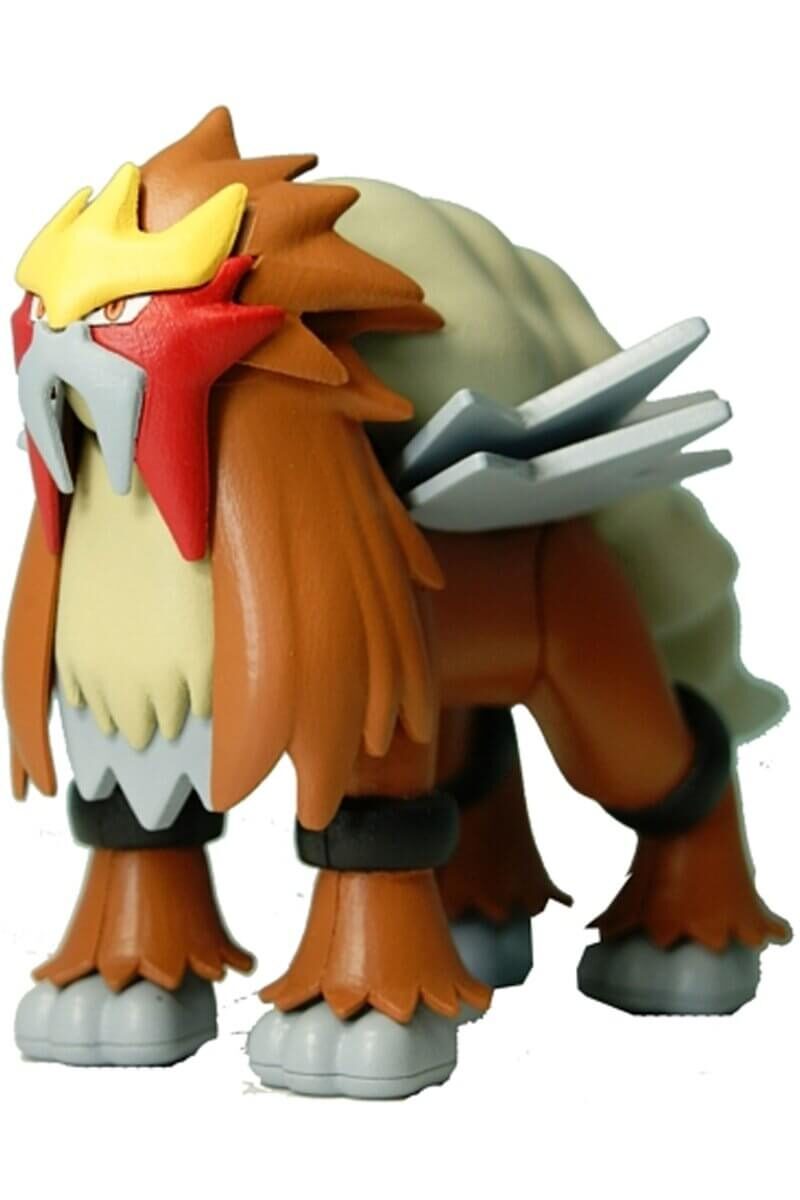 Entei Byg Selv Figur - Pocket Monster