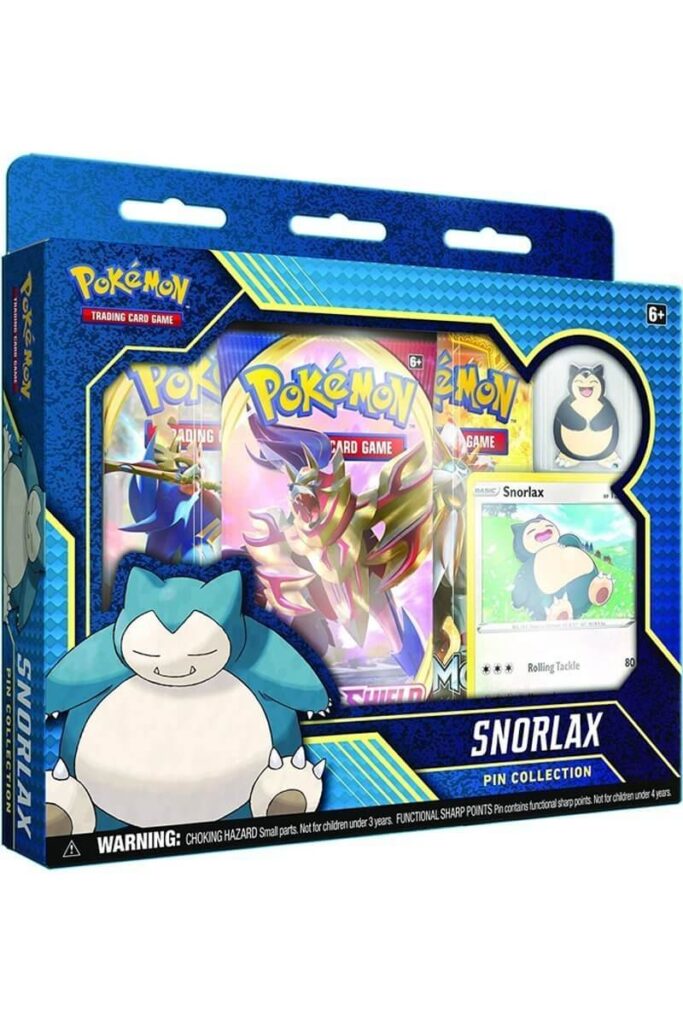 Snorlax Pin Collection Box - Pocket Monster