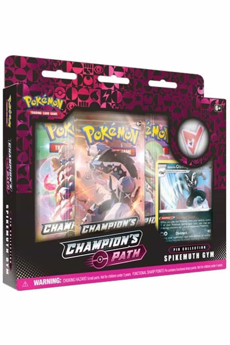 Køb Spikemuth Gym Pin Collection Box fra Champion's Path