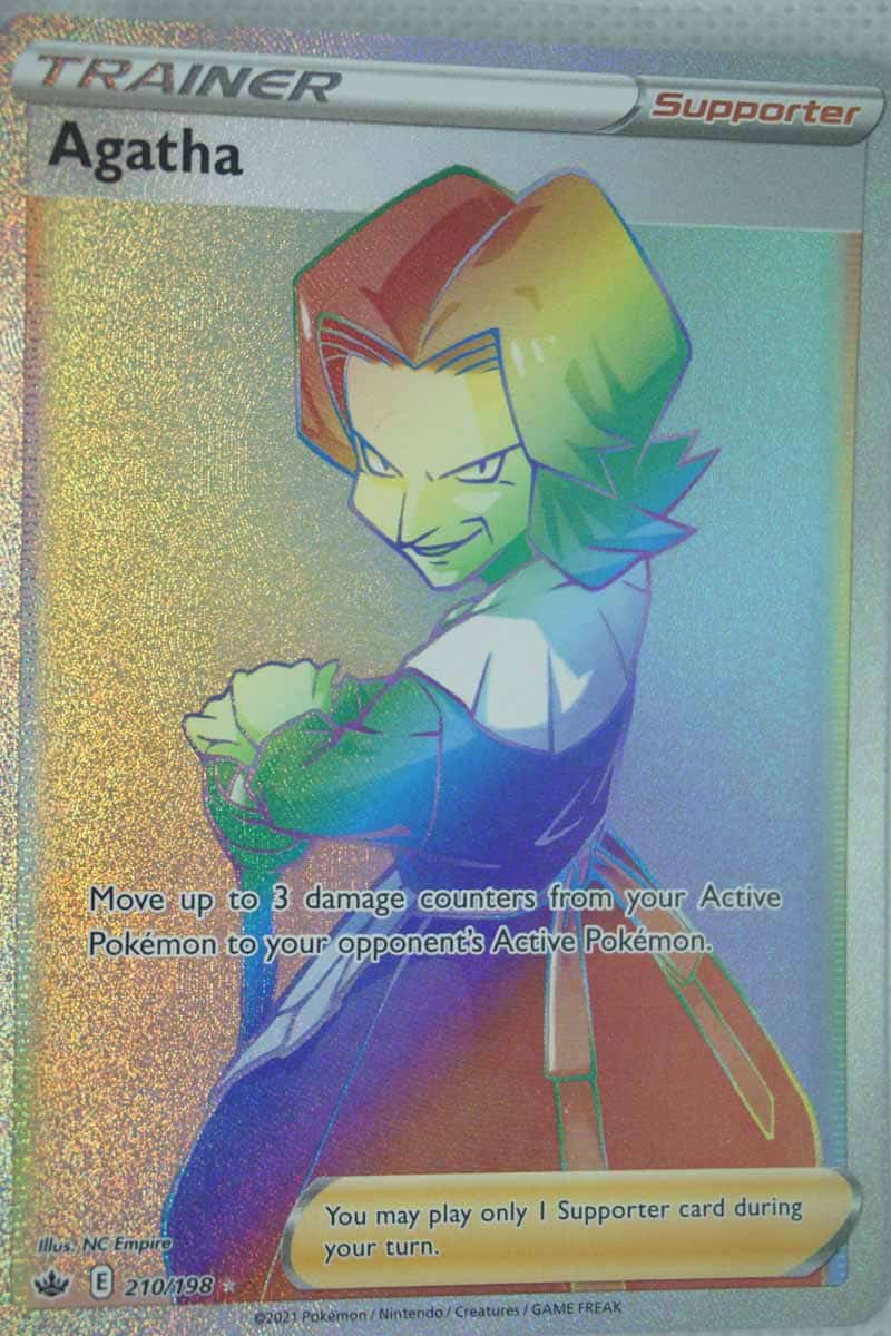 Agatha 210/198 Hyper Rare - Pocket Monster