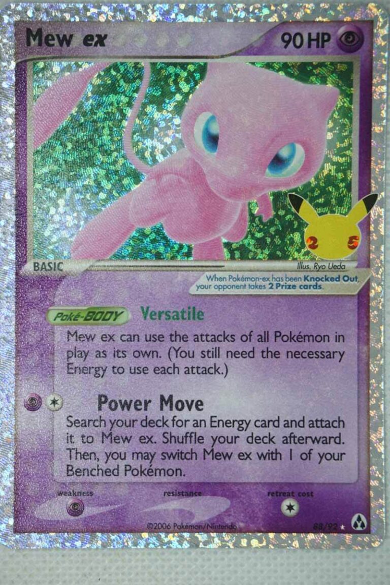 Mew ex 88/92 Ultra Rare Classic Collection - Pocket Monster