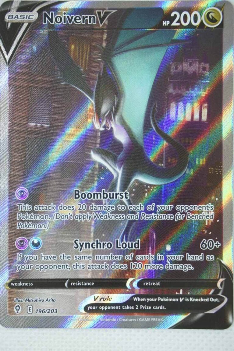 Noivern V 196/203 Alternate Art - Evolving Skies enkeltkort