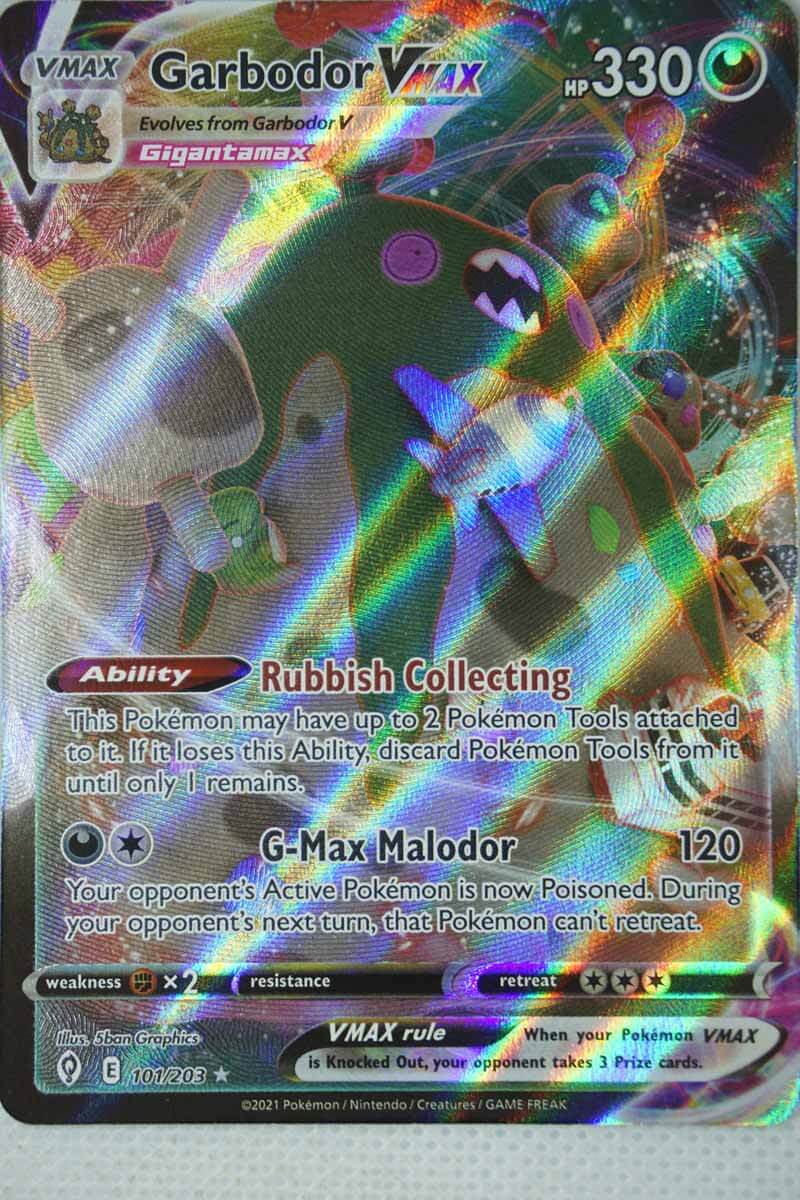 Garbodor VMAX 101/203 - Evolving Skies enkeltkort