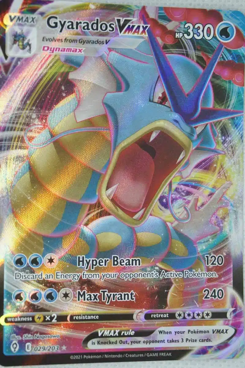 Gyarados VMAX 29/203 - Evolving Skies enkeltkort