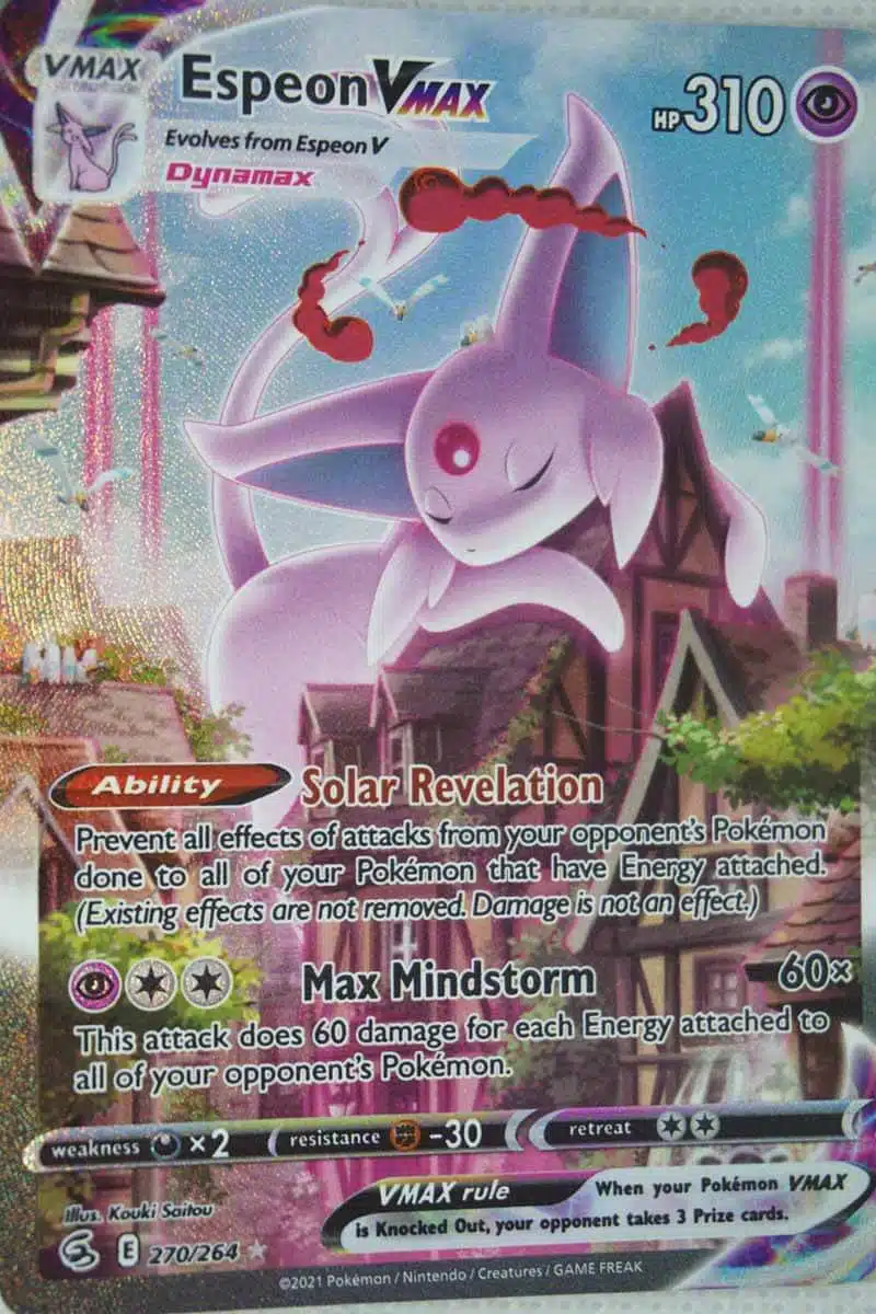 Espeon VMAX 270/264 Alternate Art Secret Rare - Fusion Strike enkeltkort