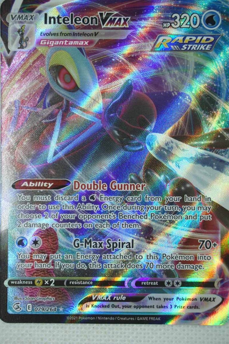 Inteleon VMAX 79/264 Alternate Art Secret Rare - Fusion Strike enkeltkort