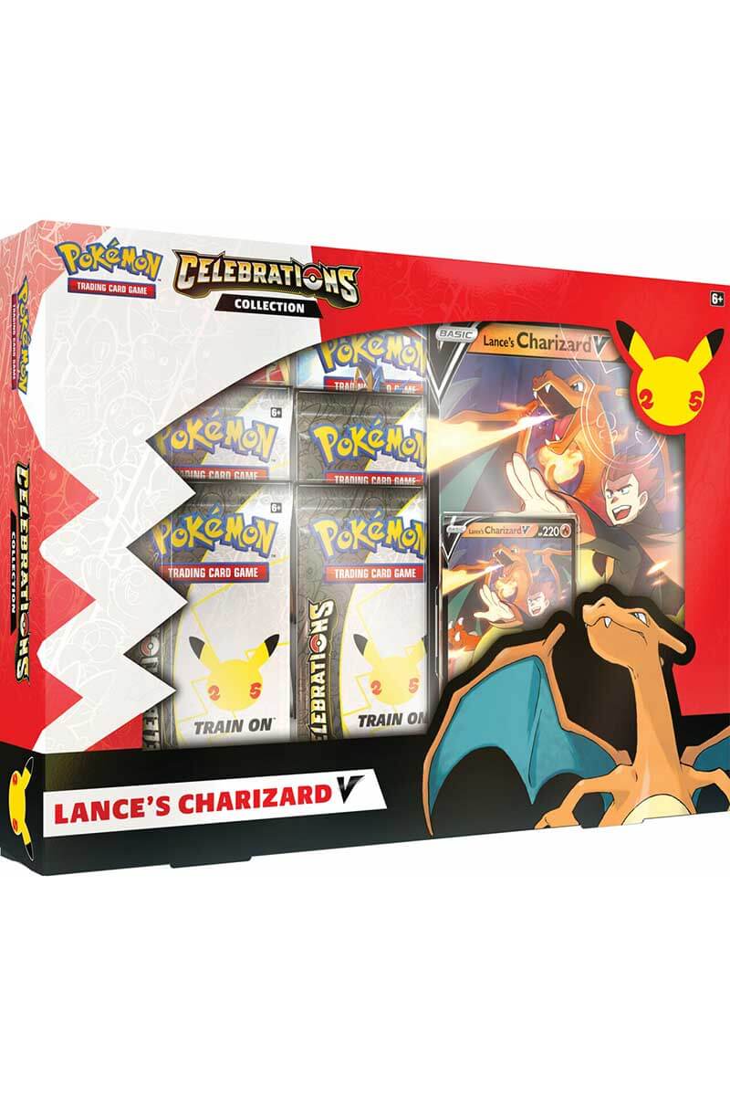 Køb Lance´s Charizard V Box fra Celebrations - Lav pris og hurtig ...