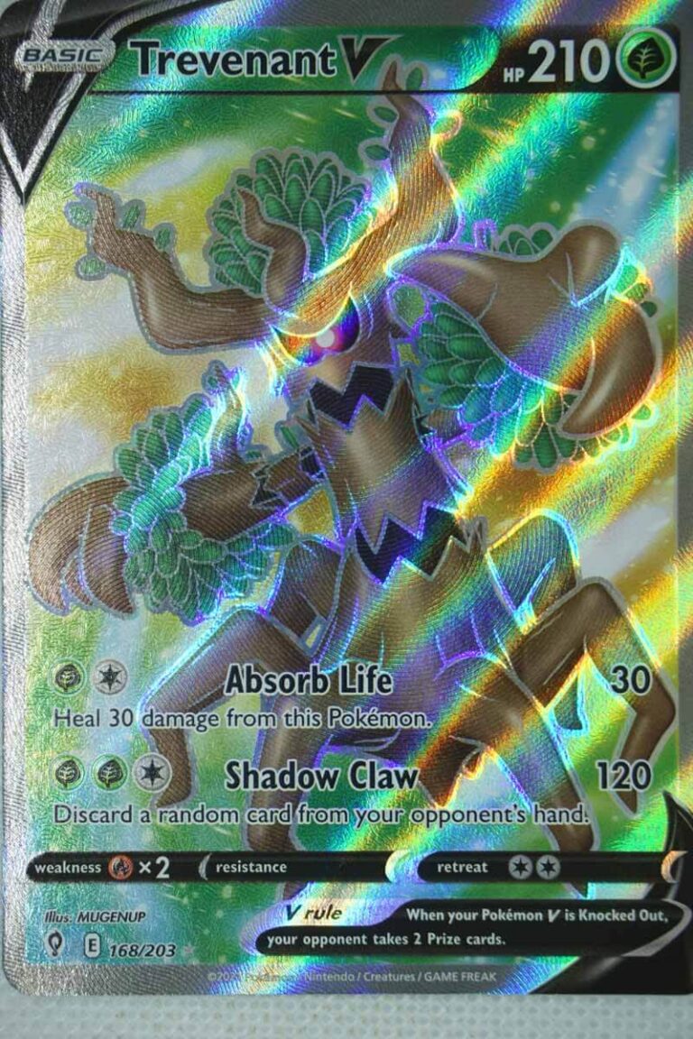 Trevenant V 168/203 Full Art - Evolving Skies enkeltkort
