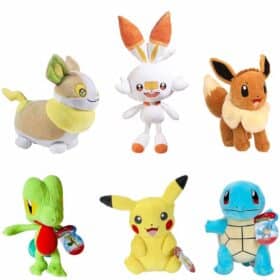 6 Pokemon Bamser - Pocket Monster