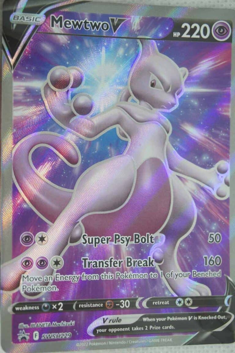 Mewtwo V SWSH229 Full Art - Pocket Monster