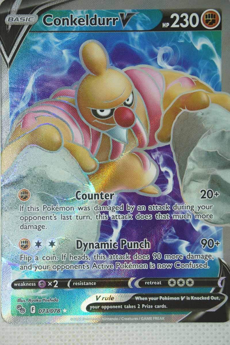 Conkeldurr V 073/078 Full Art - Pocket Monster