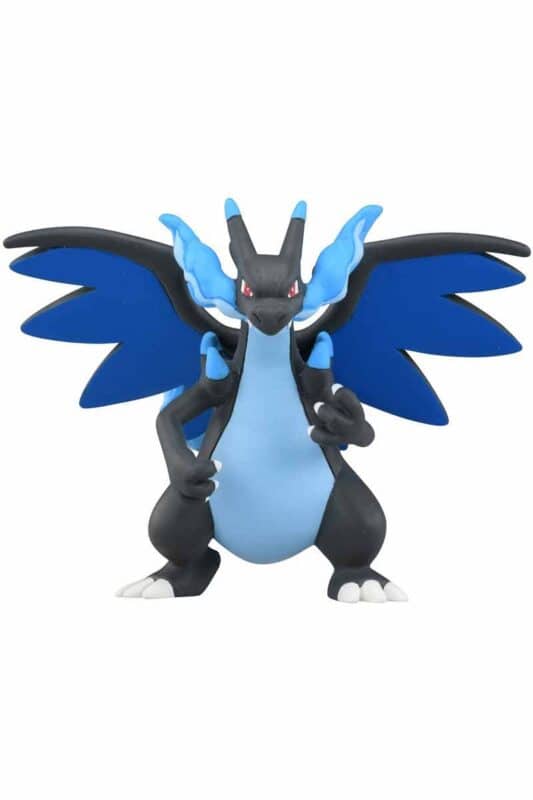 Lille Japansk Mega Charizard X Figur - Pocket Monster