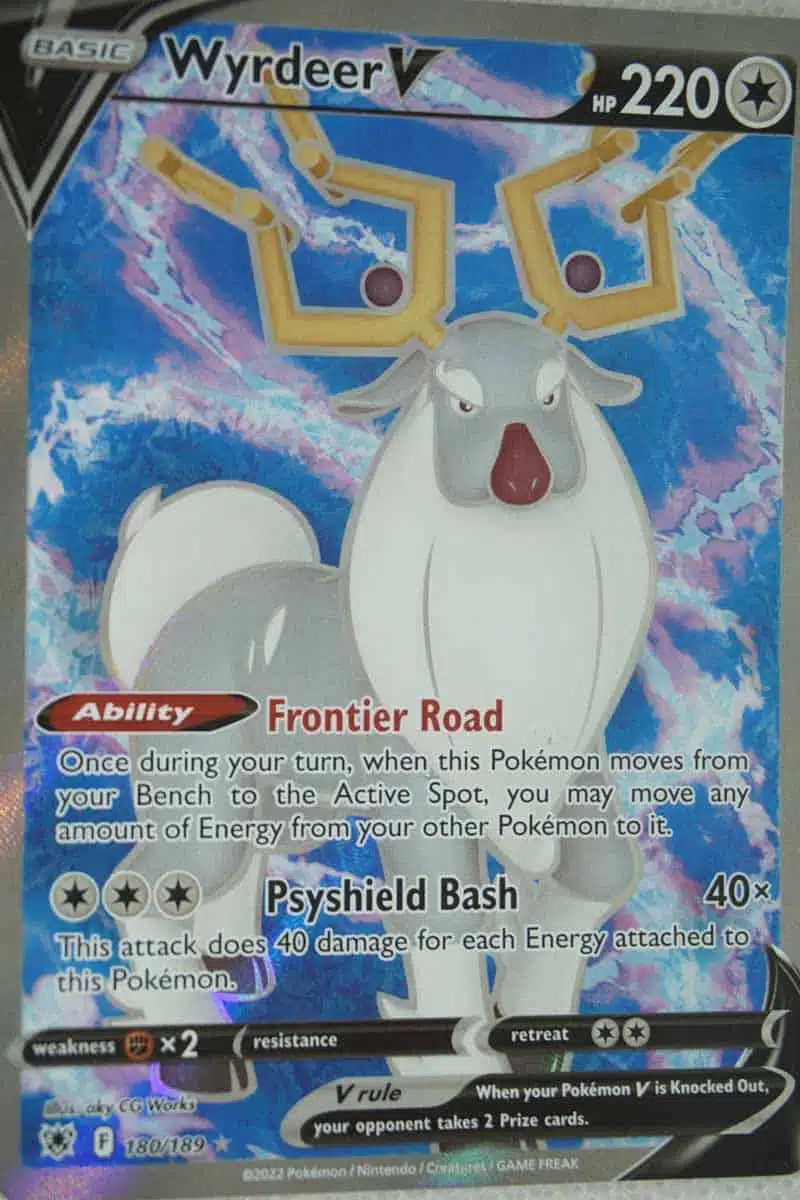 Wyrdeer V 180/189 Full Art - Enkeltkort fra Astral Radiance