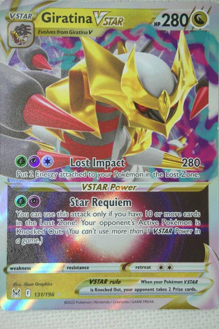 Giratina VSTAR 131/196 - Lost Origin enkeltkort fra Pokémon