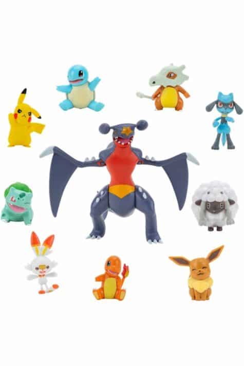 Battle Figure Multipakke med 10 Figurer - Pocket Monster