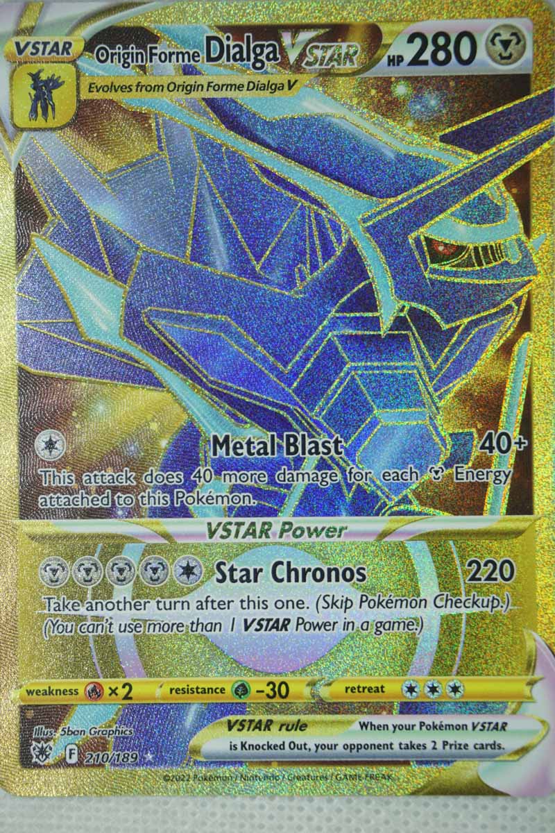 Origin Forme Dialga VSTAR 210/189 Secret Rare - Enkeltkort fra Astral ...