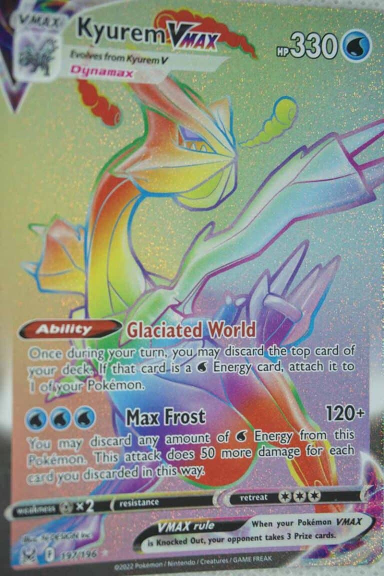 Kyurem VMAX 197/196 Hyper Rare - Fusion Strike enkeltkort