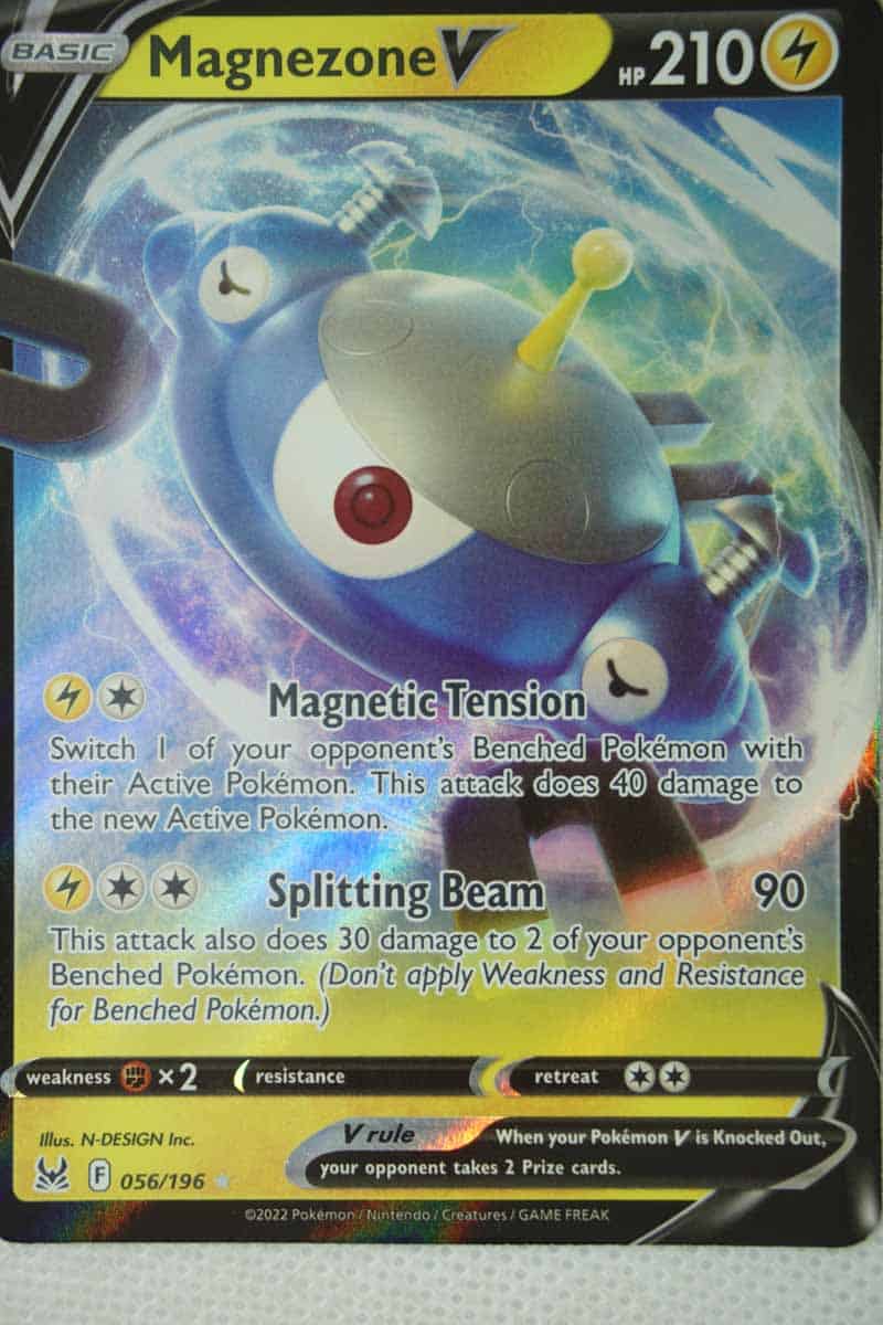 Magnezone V 056/196 - Lost Origin enkeltkort fra Pokémon