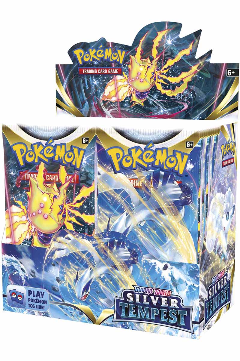 Silver Tempest Booster Box - Pocket Monster